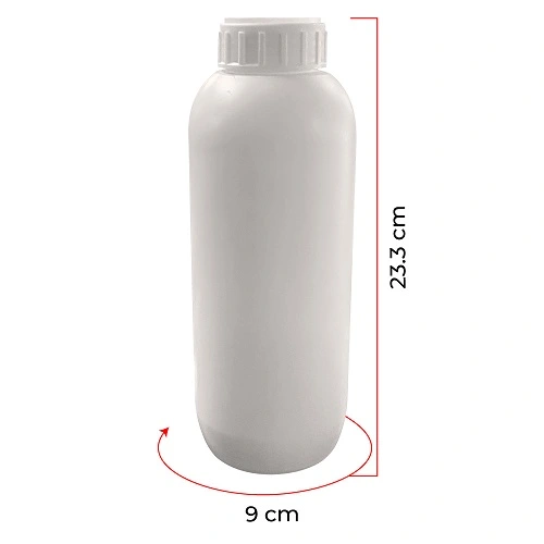 Botella PE 1 litro Tipo Misil con Tapa, botella pe 1 litro, botella ...
