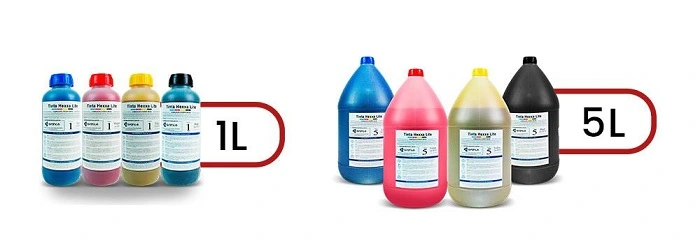 Tintas Hexxa base solvente de colores brillantes y vibrante, tinta base ...