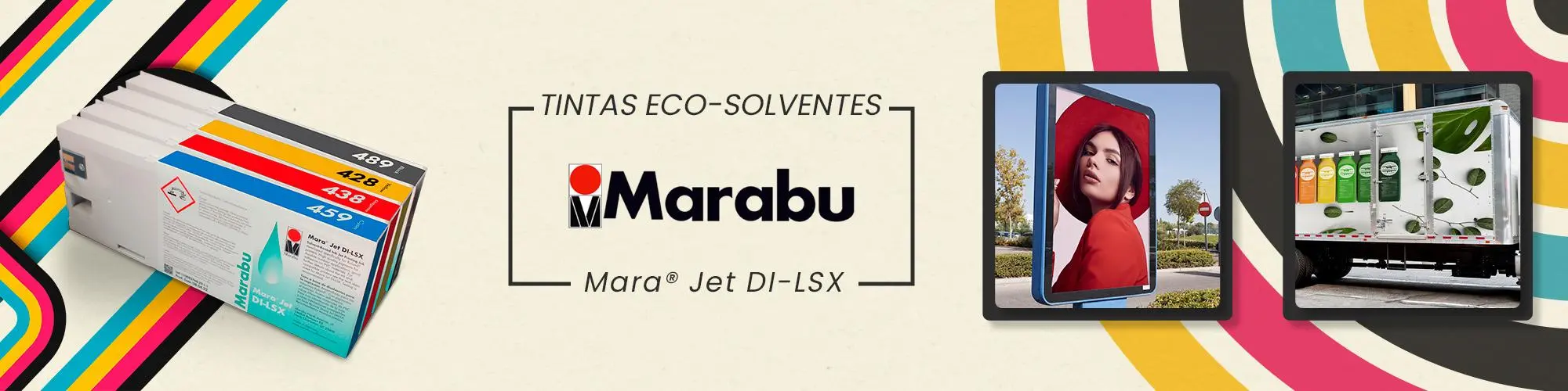 Cartuchos de Tinta Marajet Marabu DI-LSX