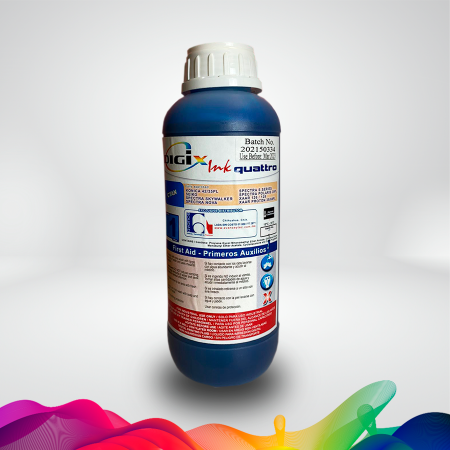 tintas digix ink quattro para impresoras de gran formato para ...