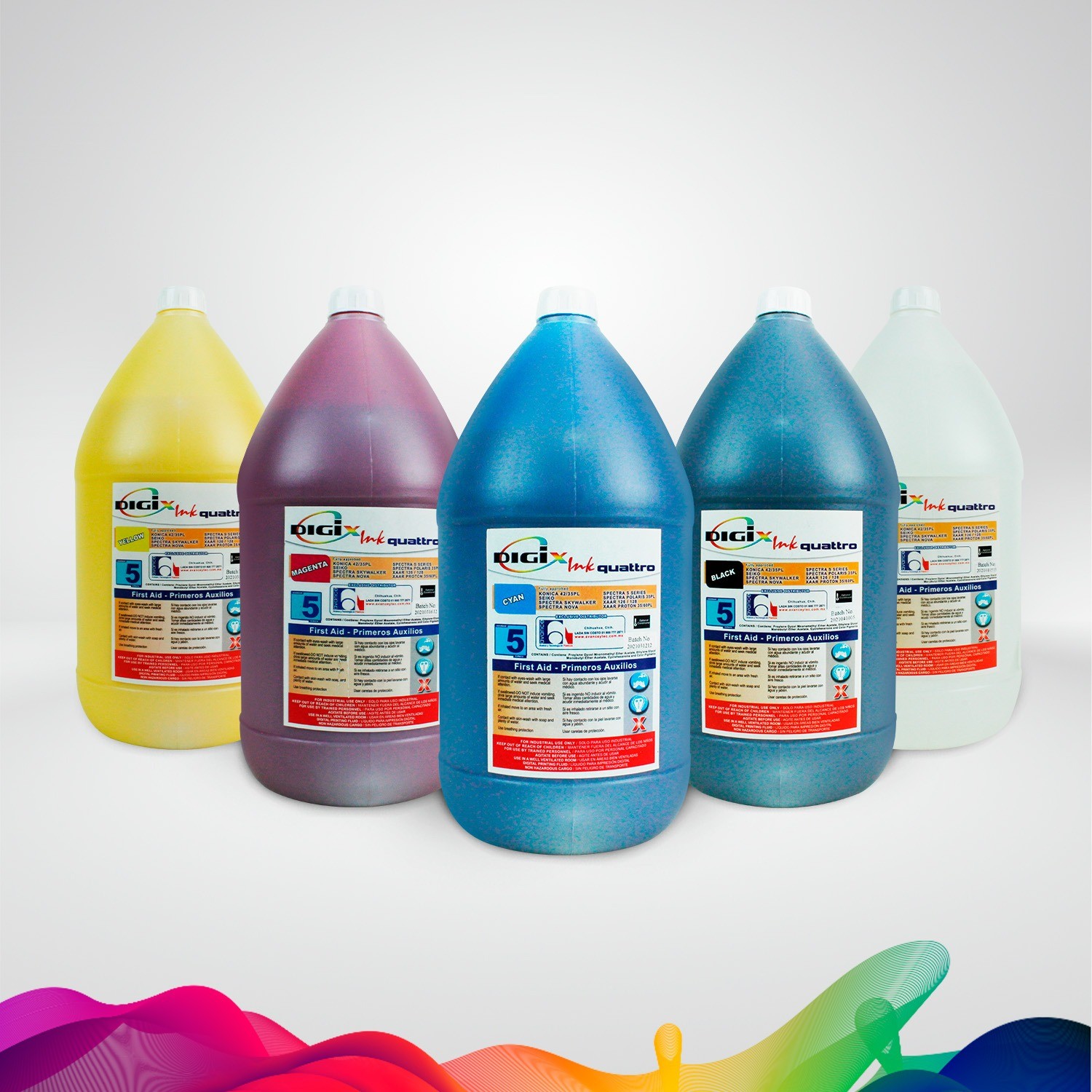 tintas digix ink quattro para impresoras de gran formato para ...