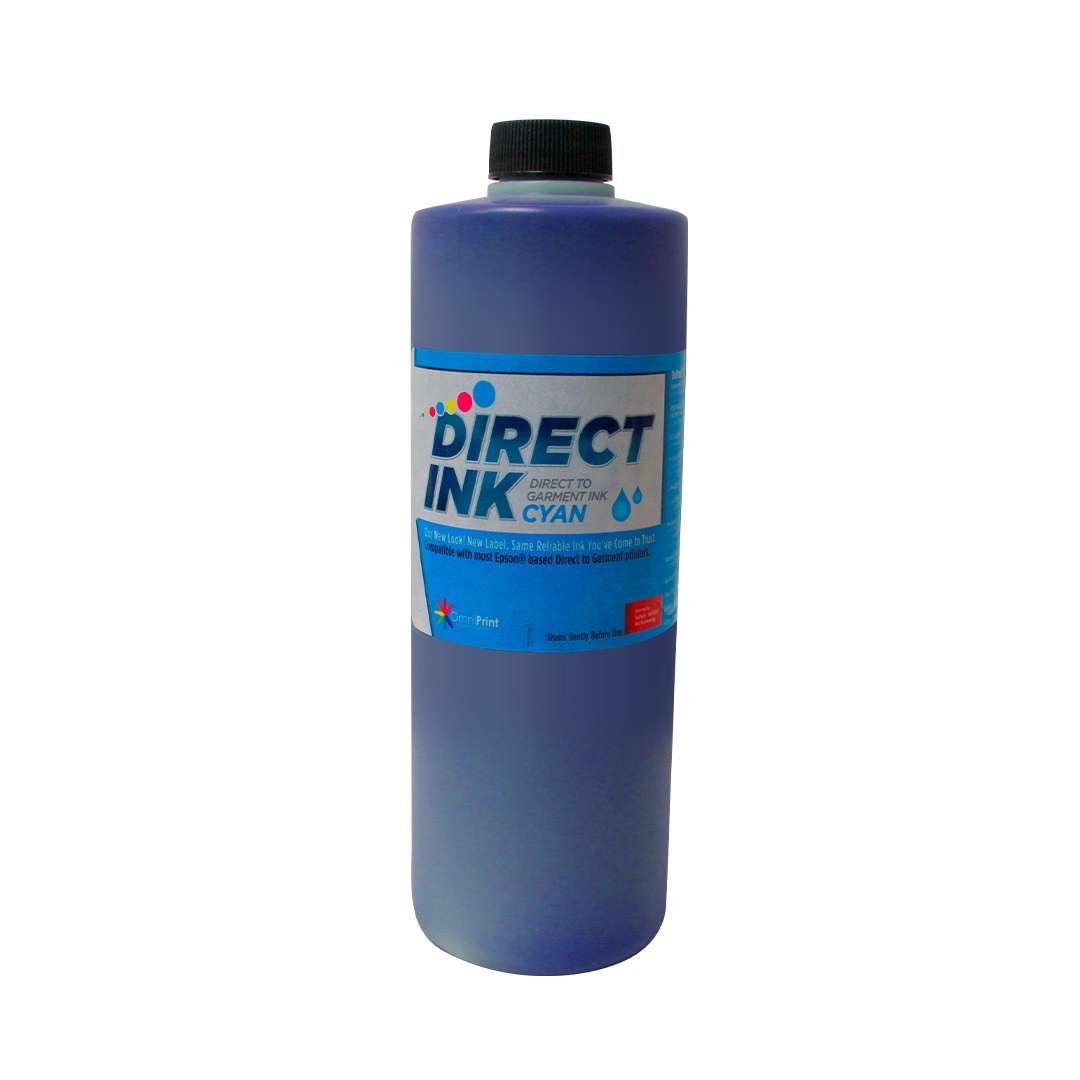 Tintas Direct Ink para impresoras directo a prenda Omniprint 330TX