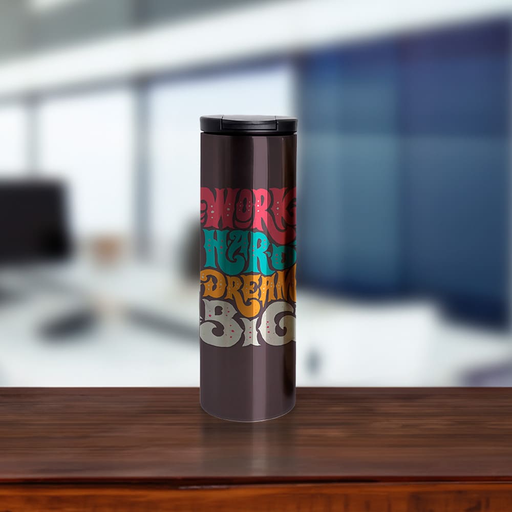 Termo portable de aluminio para sublimación Sublimarts, Termo de ...