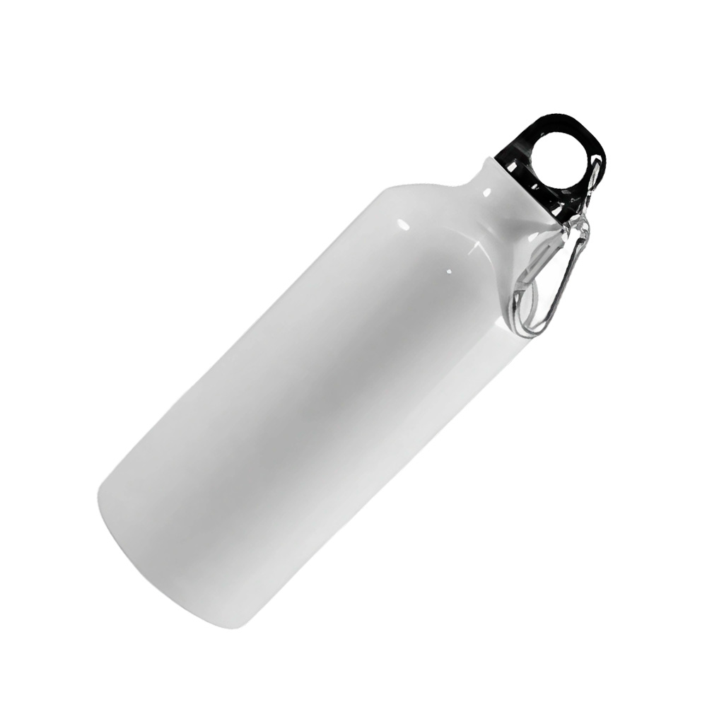 Termos de aluminio de color blanco con capacidad de 600ml ideal para ...
