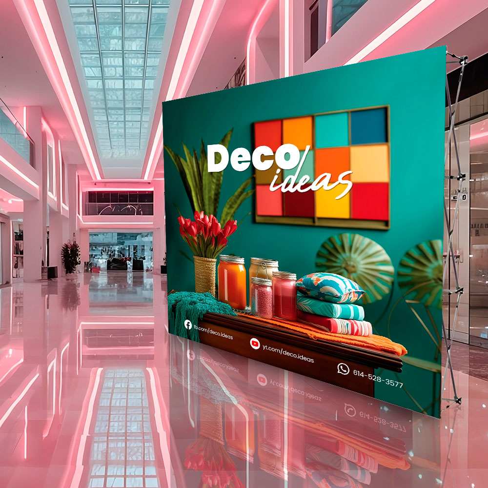 El display tipo mural desarmable G02 es un sistema de exhibición ...