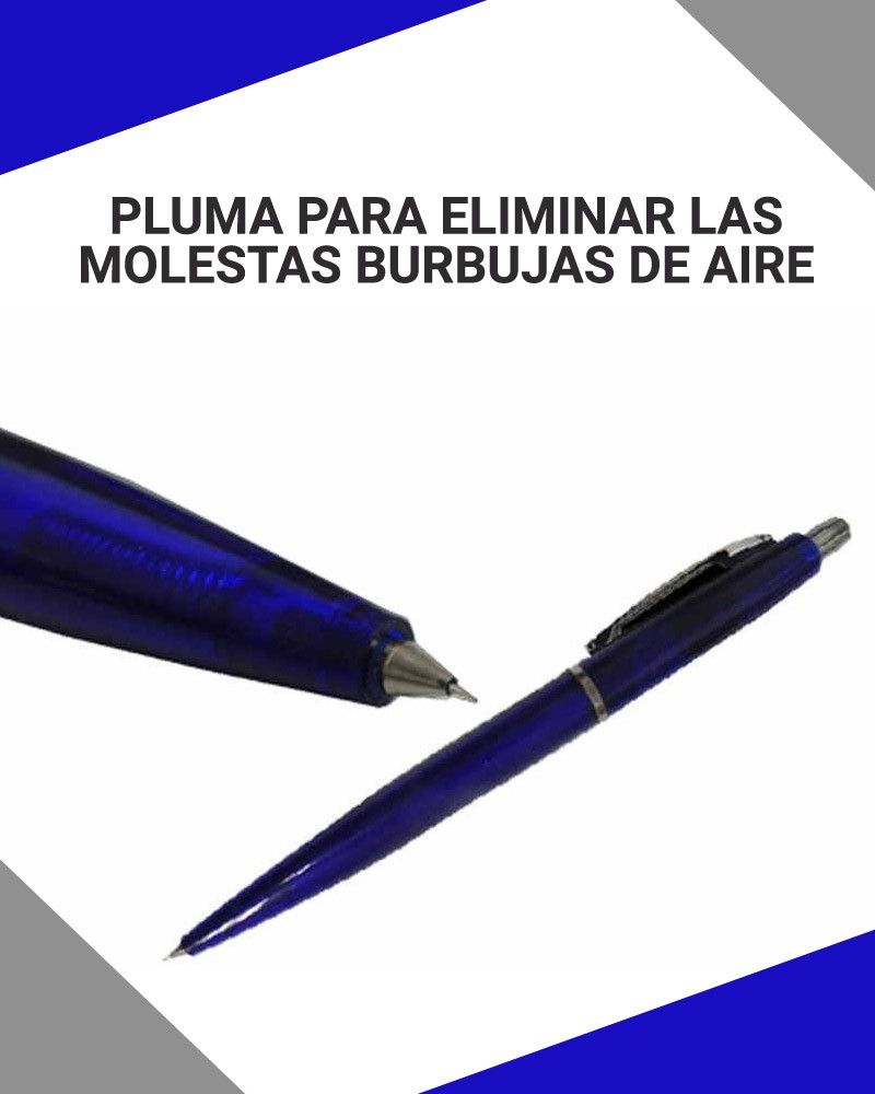 Pluma para Eliminar las Molestas Burbujas de Aire | Avance Ecommerce ...